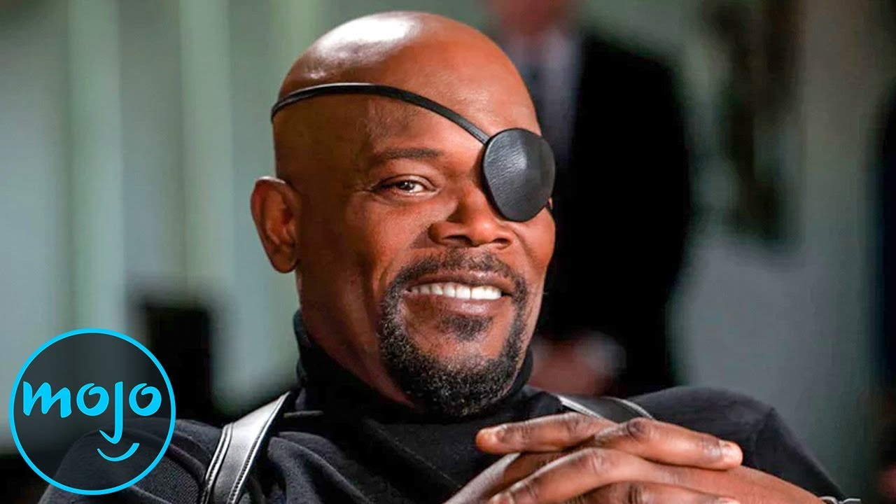 Top 10 Best Nick Fury MCU Moments - YouTube