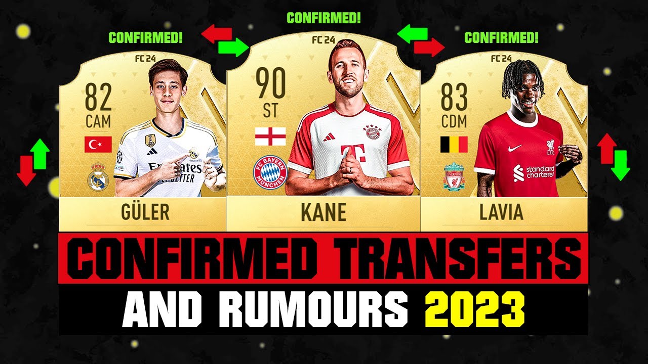 FIFA 23 | NEW CONFIRMED TRANSFERS & RUMOURS! 🤪🔥 ft. Kane, Güler, Lavia ...