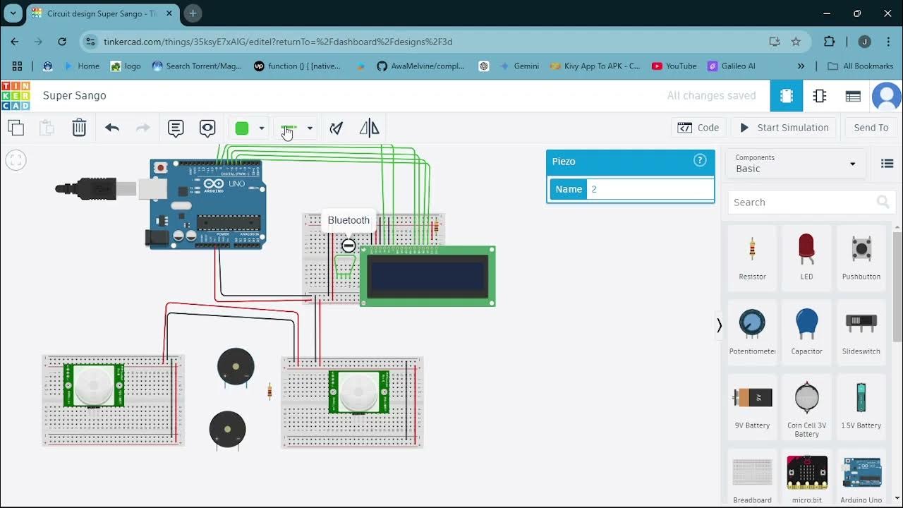TINKERCAD FARM PROJECT(TWO ARDUINOS AND BLUETOOTH) - YouTube