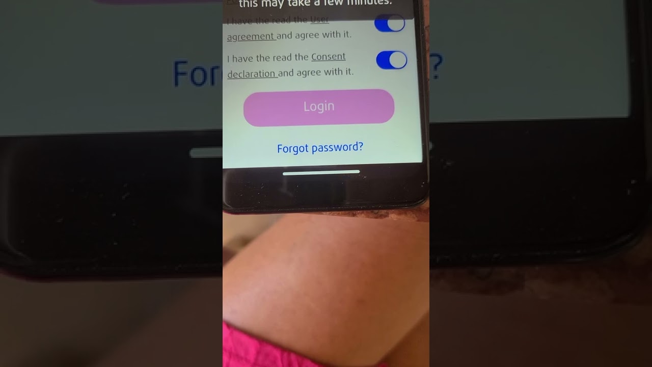 Step 2 in setting up a new Healy with blue dot app - YouTube