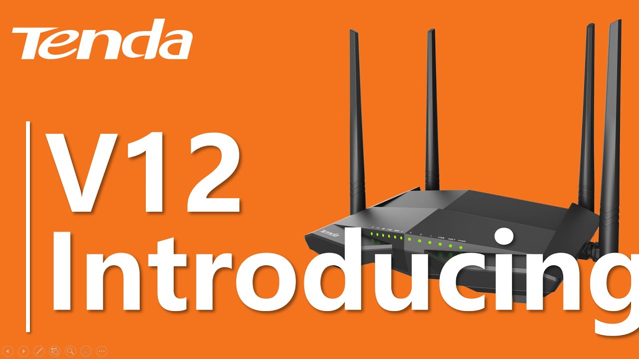 #Tenda V12 #Ultra-Speed Broadband, AC1200 Dualband Wi-Fi Gigabit VDSL ...