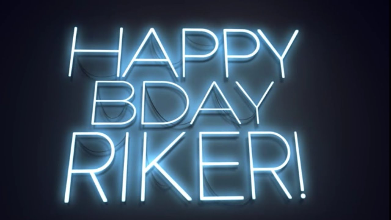 Happy 24th Birthday Riker From Portugal! - YouTube