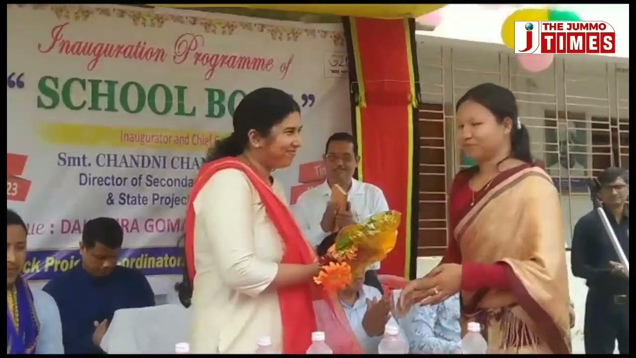 Chandni Chandran IAS launches boat service for school students in Karbook Sub-Division - YouTube