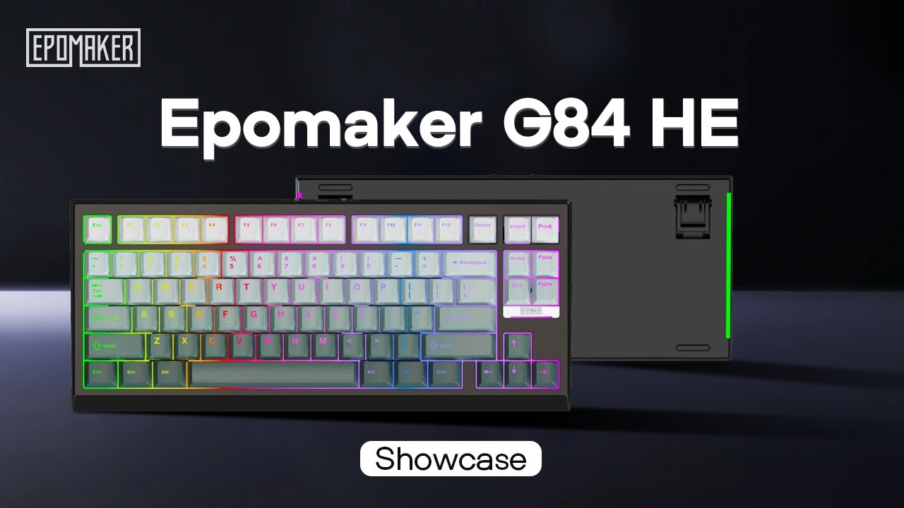 Epomaker G84 HE Showcase 🔳 - YouTube