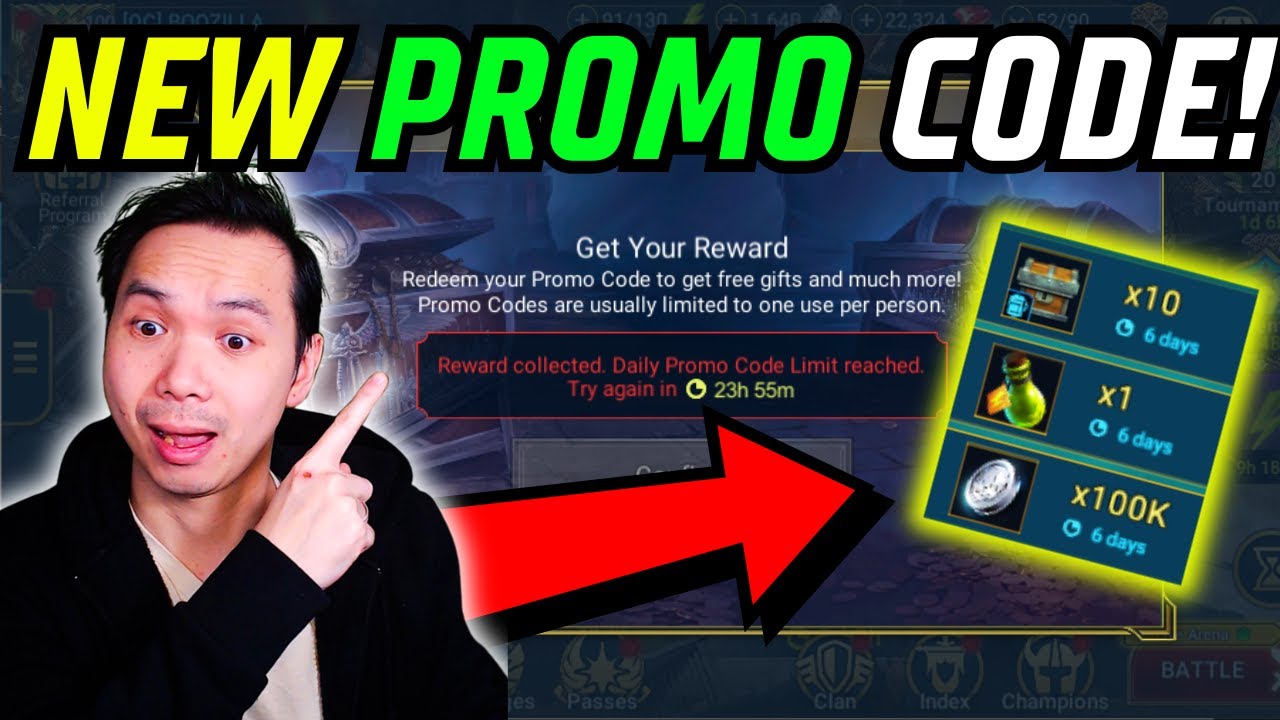 NEW PROMO CODE FOR DECEMBER IS HERE! | RAID: SHADOW LEGENDS - YouTube
