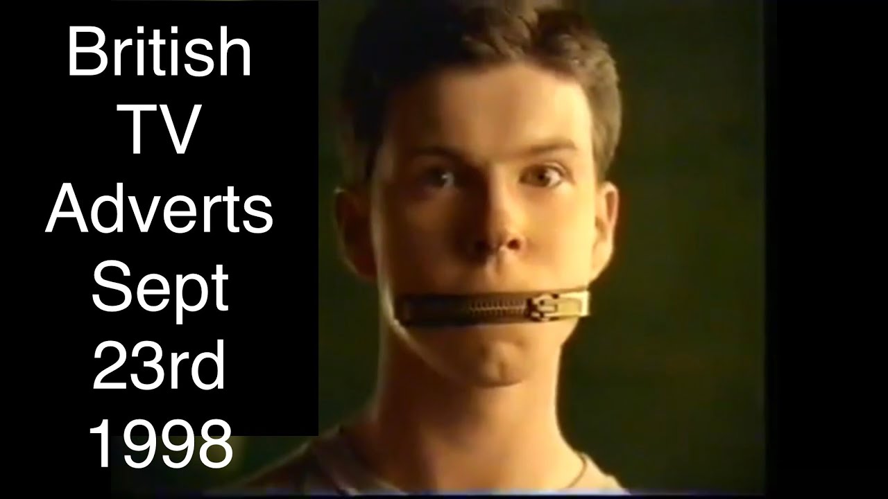 British TV Adverts September 23rd 1998 - YouTube
