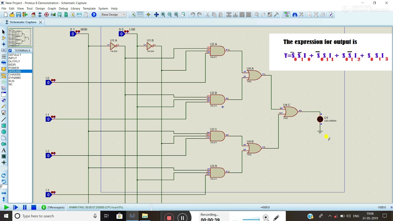 Multiplexer Explained With Proteus Simulation Youtube Hot Sex Picture