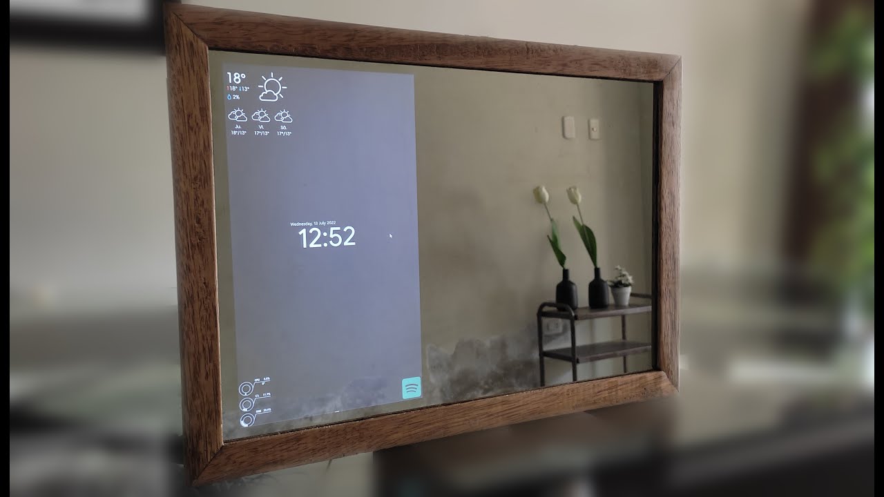 Hice un espejo inteligente con una laptop malograda - Cómo hacer un ...