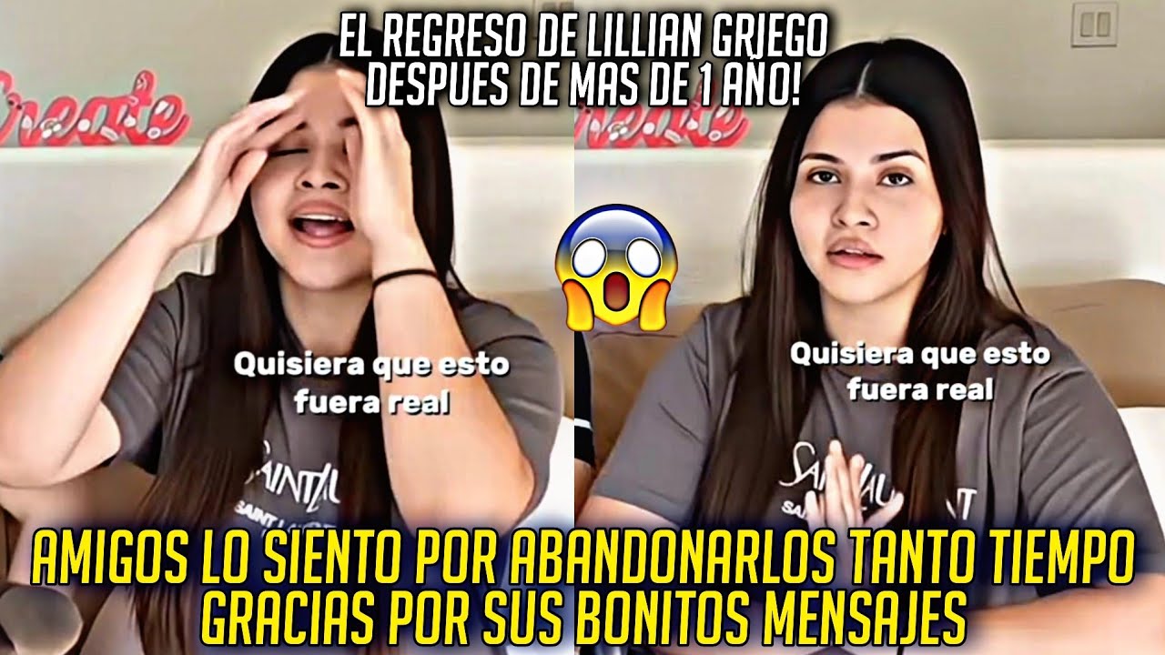 LILLIAN GRIEGO REAPARECE CON ESTE VIDEO EN SUS REDES? ASI SE VE ...