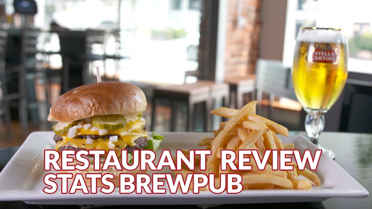 Restaurant Review - STATS Brewpub | Atlanta Eats - YouTube