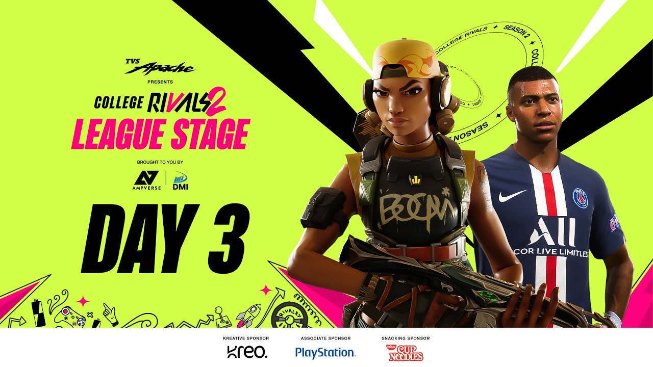 College Rivals Season 2| Grand Finals - League Stage| Day 3 - EAFC 24 ...