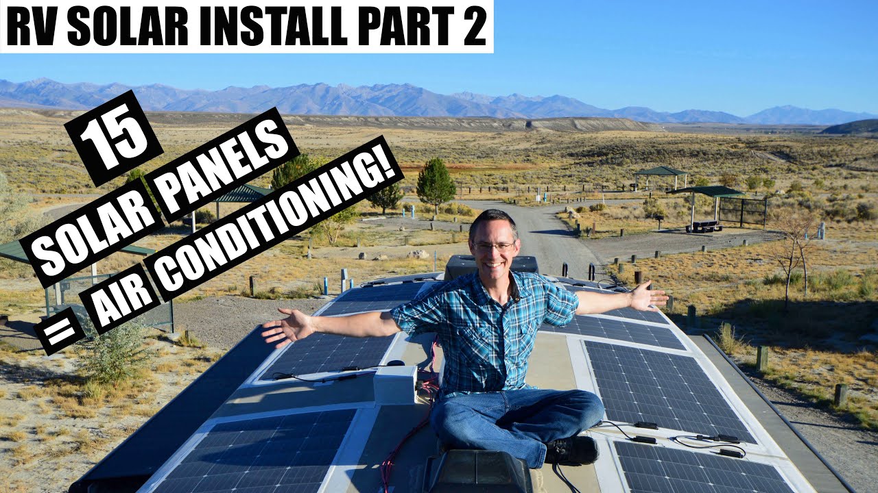 RV Solar System Installation Series // 2625W of Solar for Off-Grid ...
