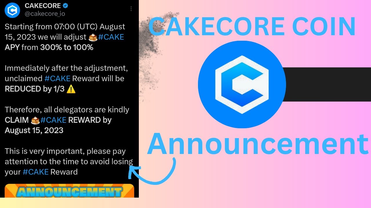 Cake core update, cake core today news, cake core 2023 - YouTube