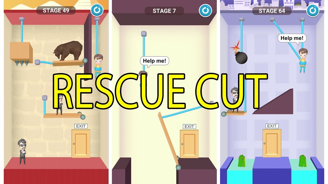 Rescue Cut Gameplay - YouTube