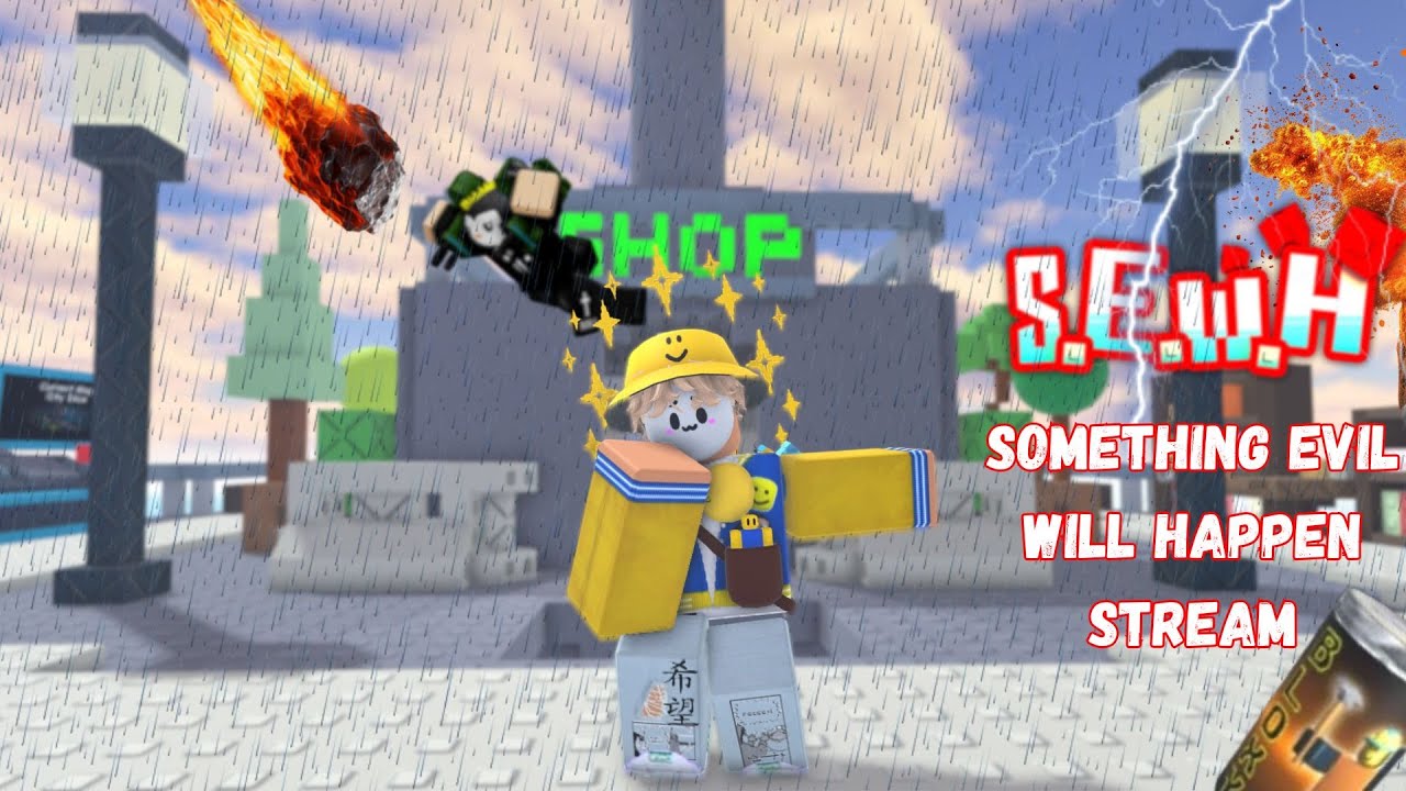 Trying to unlock emotes in something evil will happen roblox! - YouTube