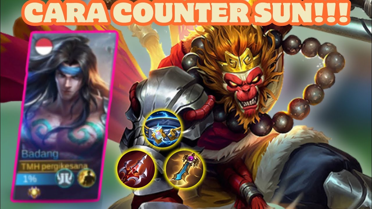 COUNTER SUN?? INI BUILDNYA!!! - YouTube
