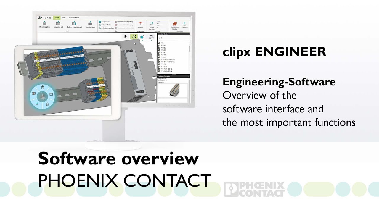 Engineering software clipx ENGINEER - software overview - YouTube