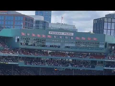 Walking the warning track and the bases | Fenway Park, 8/13/23 - YouTube