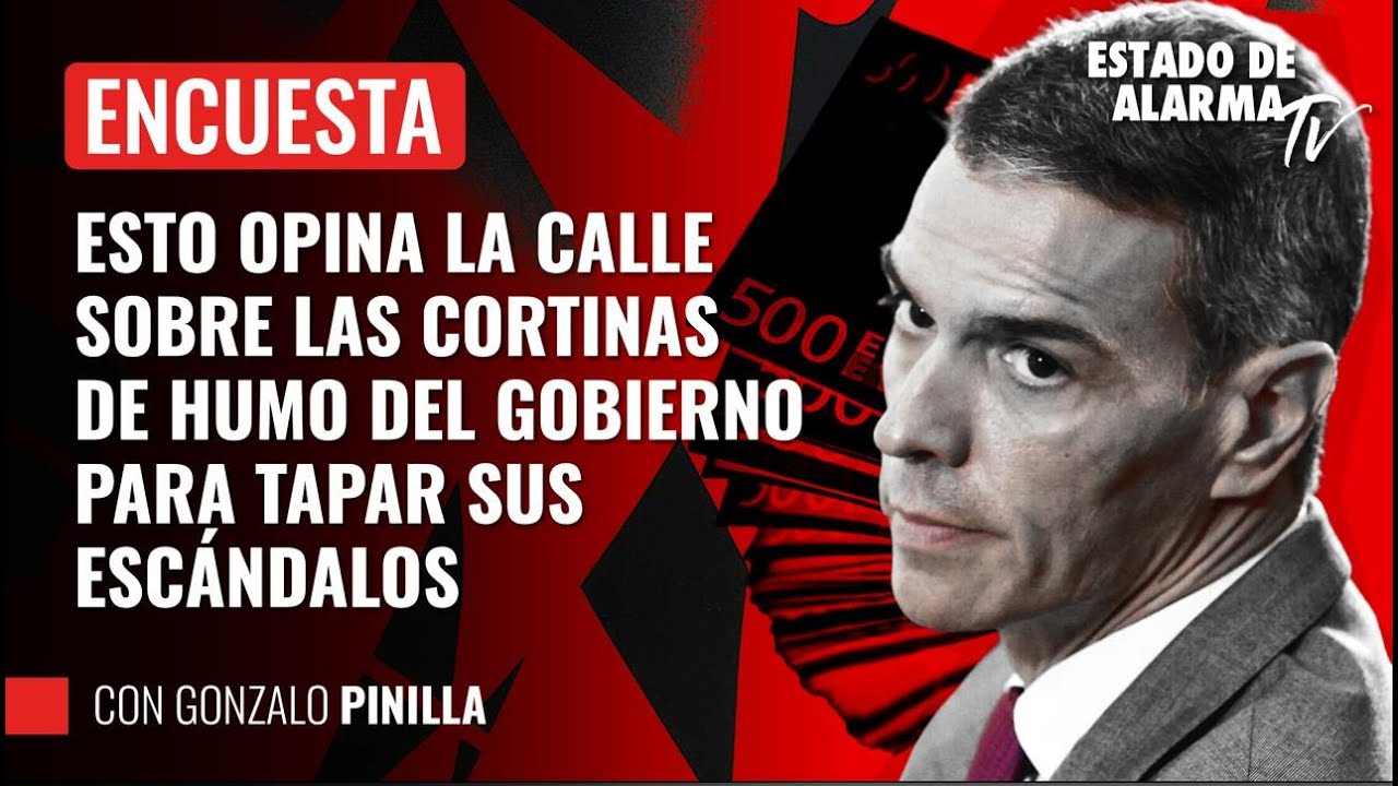 Esto opina la calle sobre las cortinas de humo del Gobierno para tapar ...