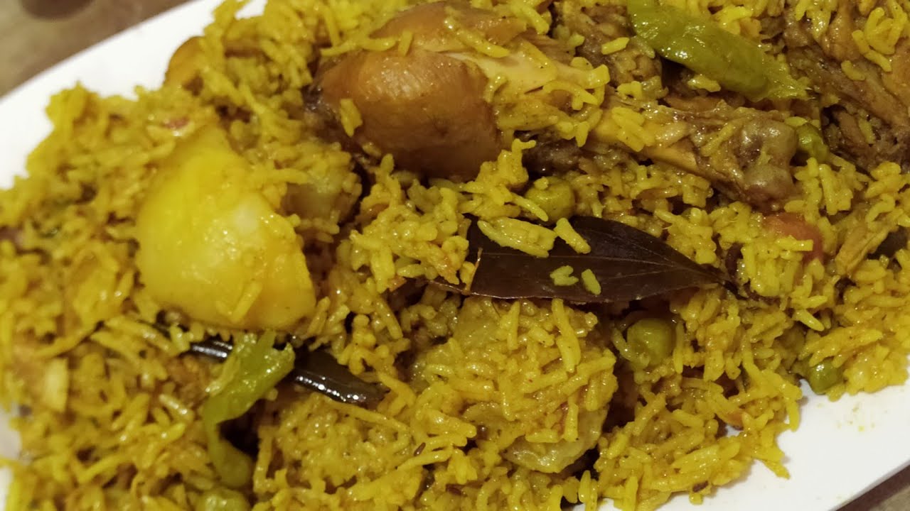 Authentic Muslim Style Chicken Tahri Recipe | Quick & Simple chicken ...