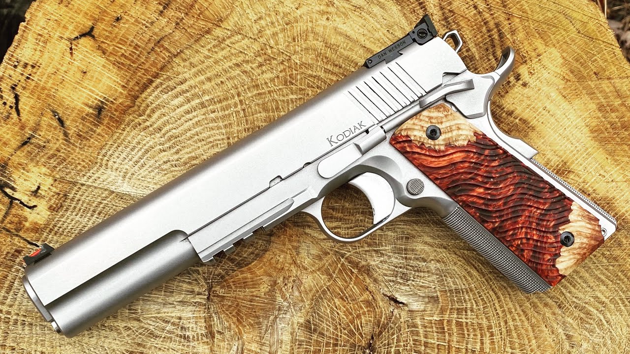 Montana Weapon Works 1911 Lava Resin Grip Review - YouTube