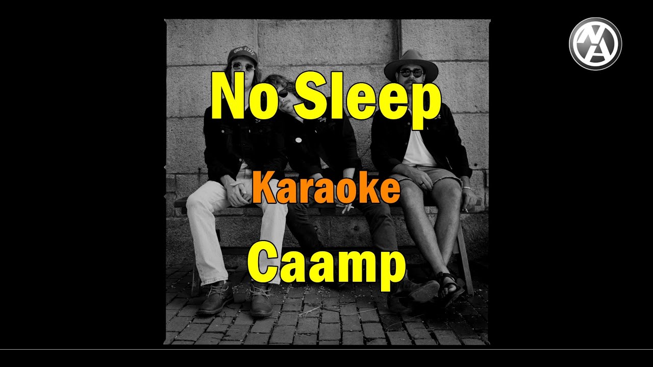 Caamp - No Sleep (karaoke) [instrumental w/lyrics] - YouTube