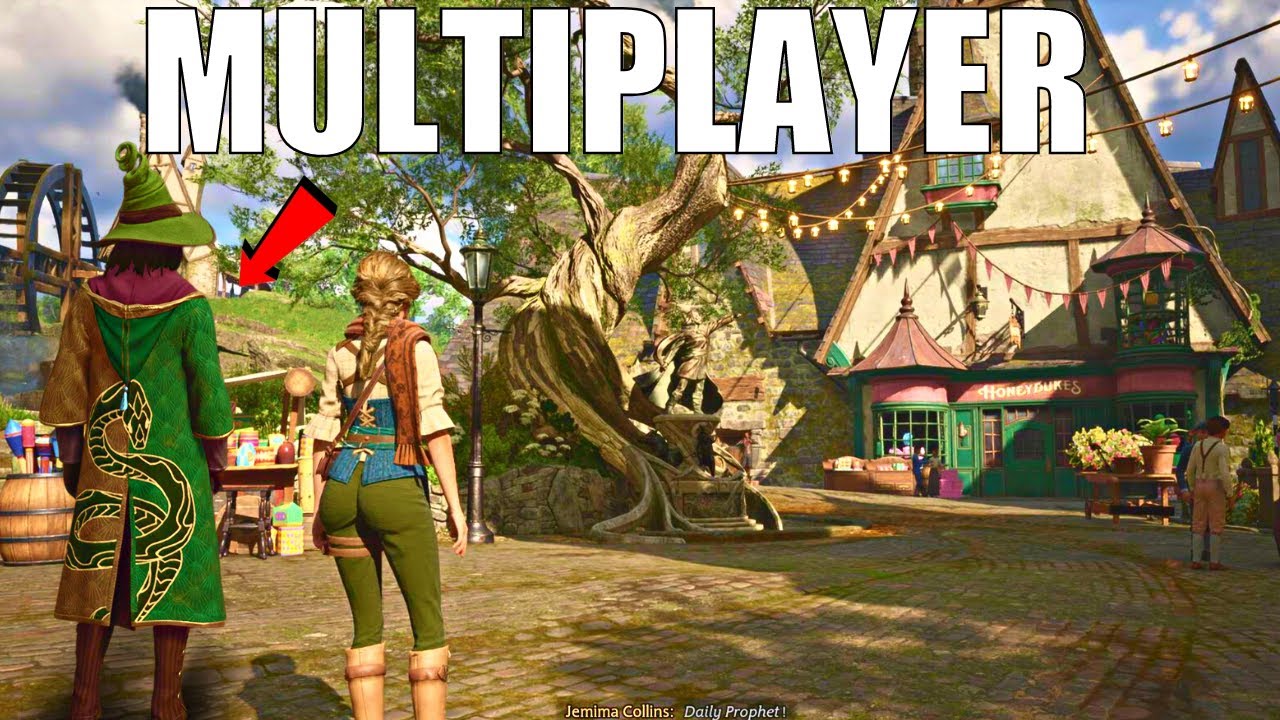 Hogwarts Legacy Multiplayer Gameplay Debut - YouTube