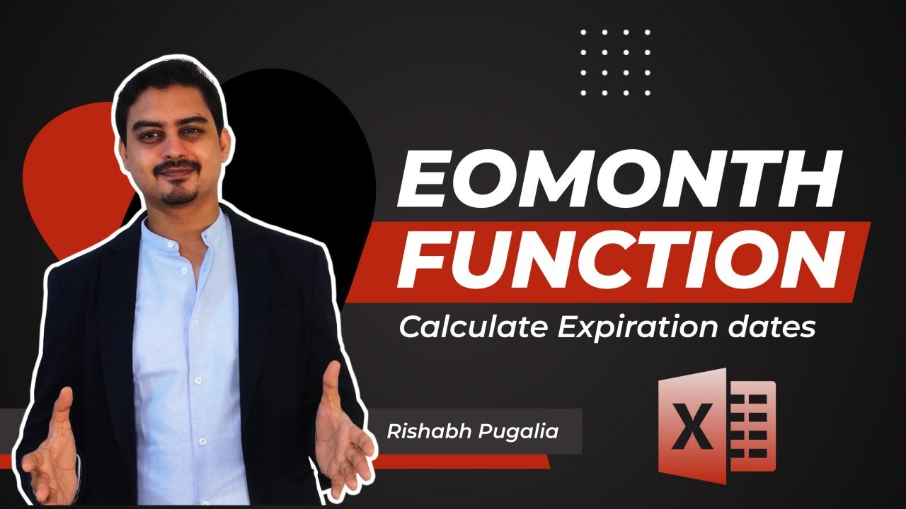 Excel EOMONTH Function Calculate Expiration Dates YouTube excel-eomonth-function-calculate-expiration-dates-youtube