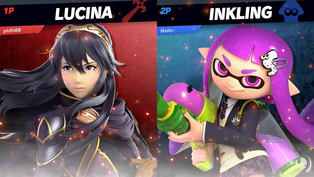 [Friendly] pldh88 (Lucina) vs Holo- (Inkling) - YouTube