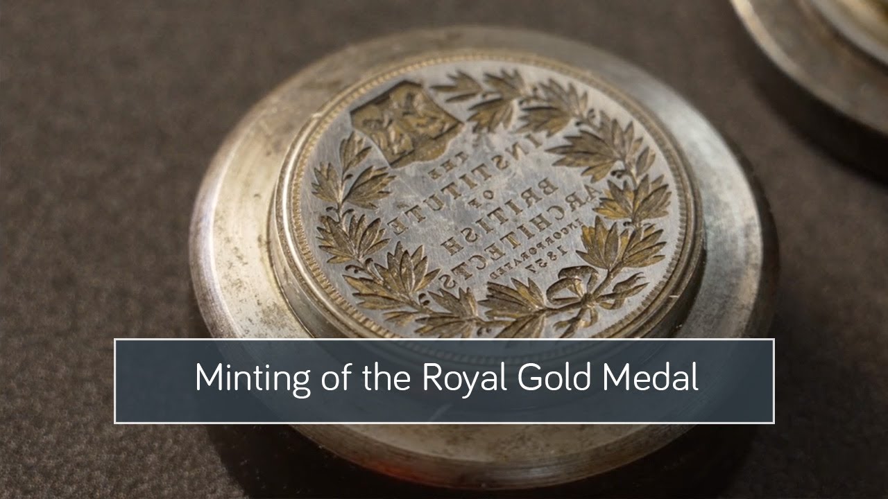 Minting of the Royal Gold Medal - YouTube