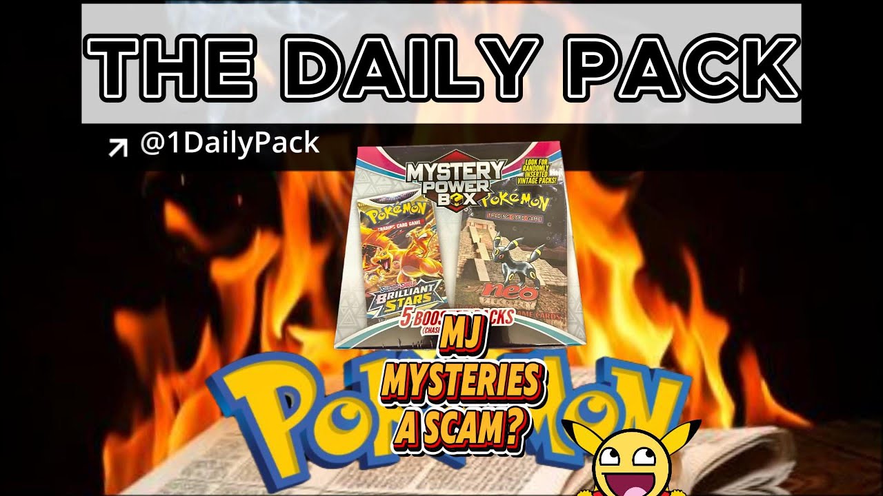 The Daily Pack Edition 281 - Pokémon - IS MJ HOLDINGS A SCAM??? - YouTube