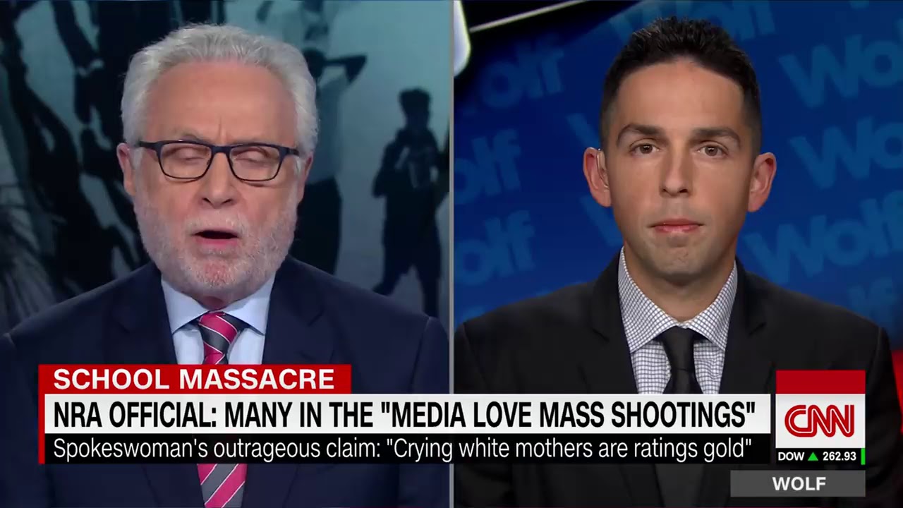 NRA Spokesperson Says Many In Media Love Mass Shootings - YouTube