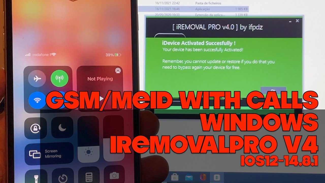MEID / GSM icloud bypass with calls on windows finally here by ...