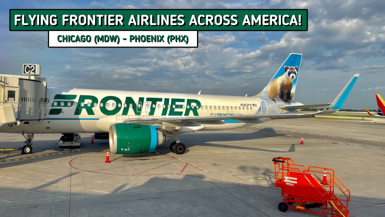 REVIEW | Frontier Airlines | Chicago (MDW) - Phoenix (PHX) | Airbus ...