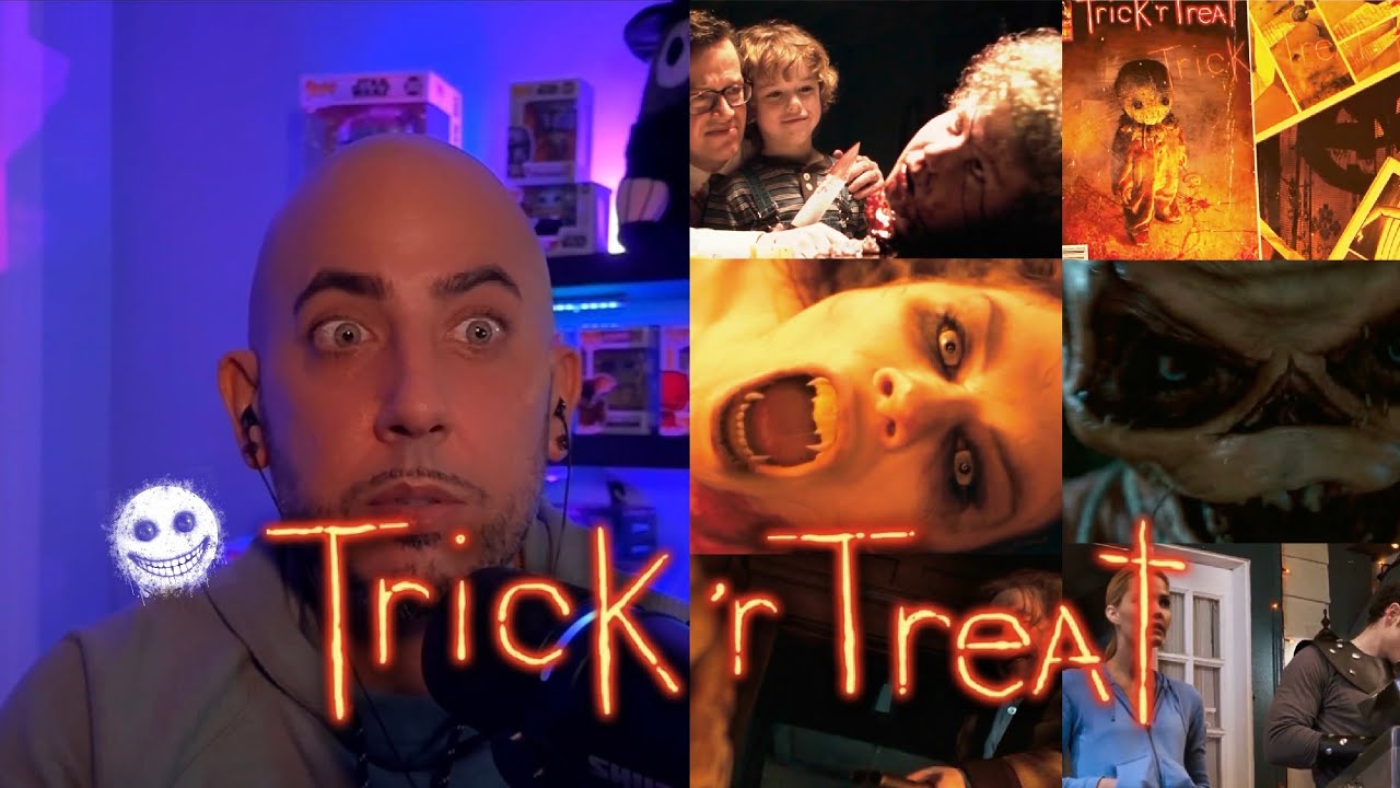 TRICK 'R TREAT MOVIE REACTION! FIRST TIME WATCHING! SAM THE PUMPKIN IS ...
