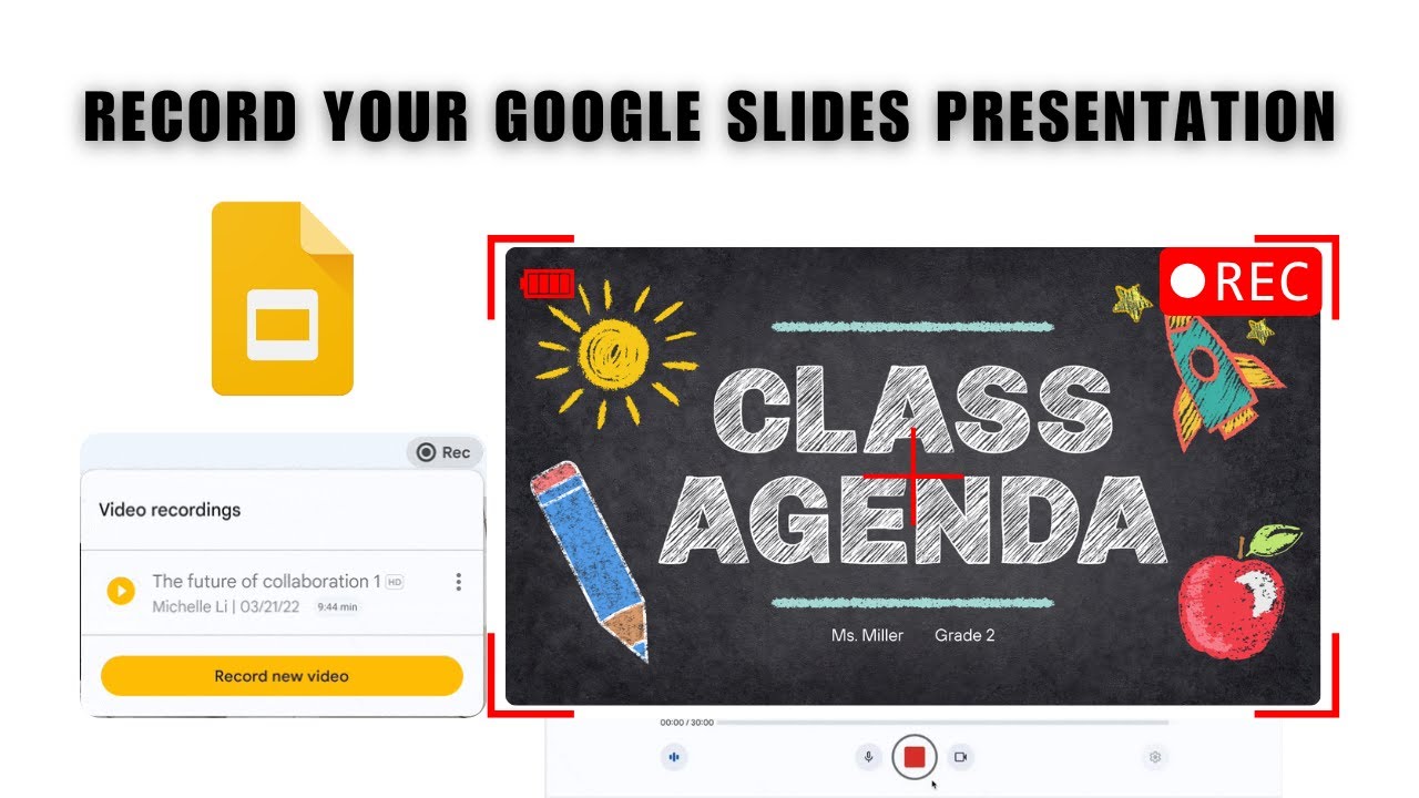 How to Record Google Slides Presentation 2026 | Google Slides Recording ...