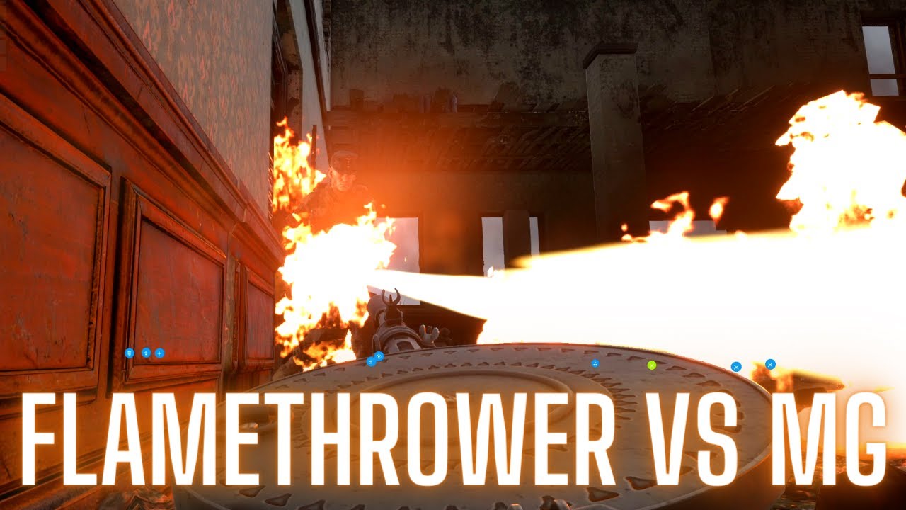MG VS Flamethrower - UPDATE 13 GAMEPLAY - Hell Let Loose - YouTube