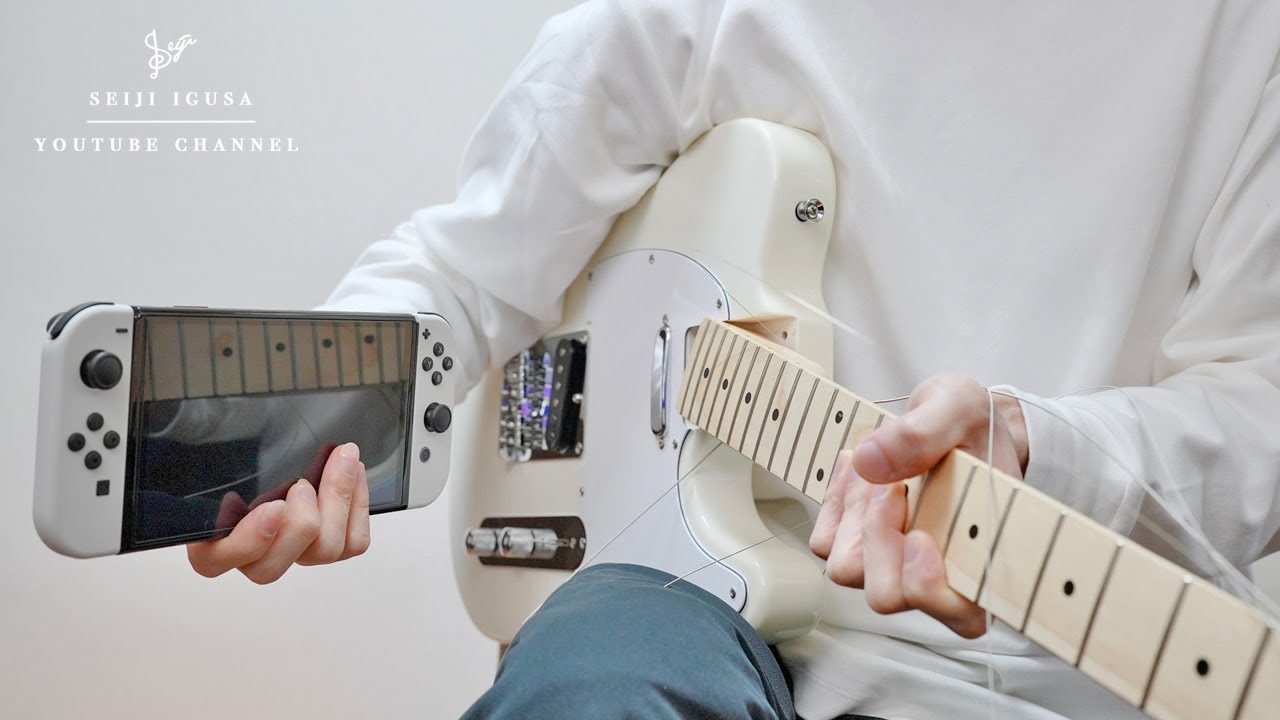 Telecaster that can play competitive games. [ Nintendo Switch & Guitar ...