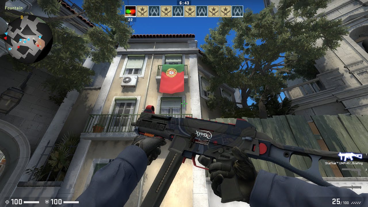 CSGO StatTrak™ UMP-45 Briefing Field Tested - YouTube