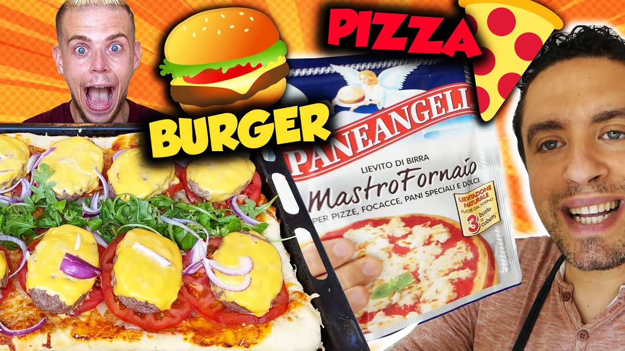 Ma recette PIZZA BURGER pour ALAN FOODCHALLENGE ! - YouTube