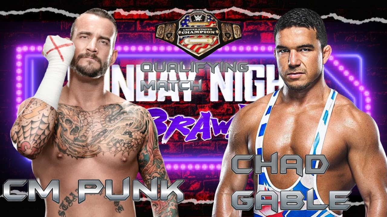 UCW SNB: CM Punk vs Chad Gable US title tournament qualifying match 1 ...