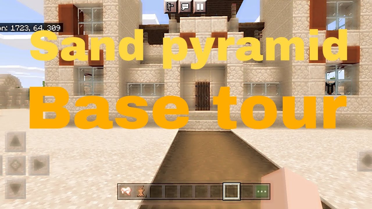 Sand Pyramid Base Tour - YouTube
