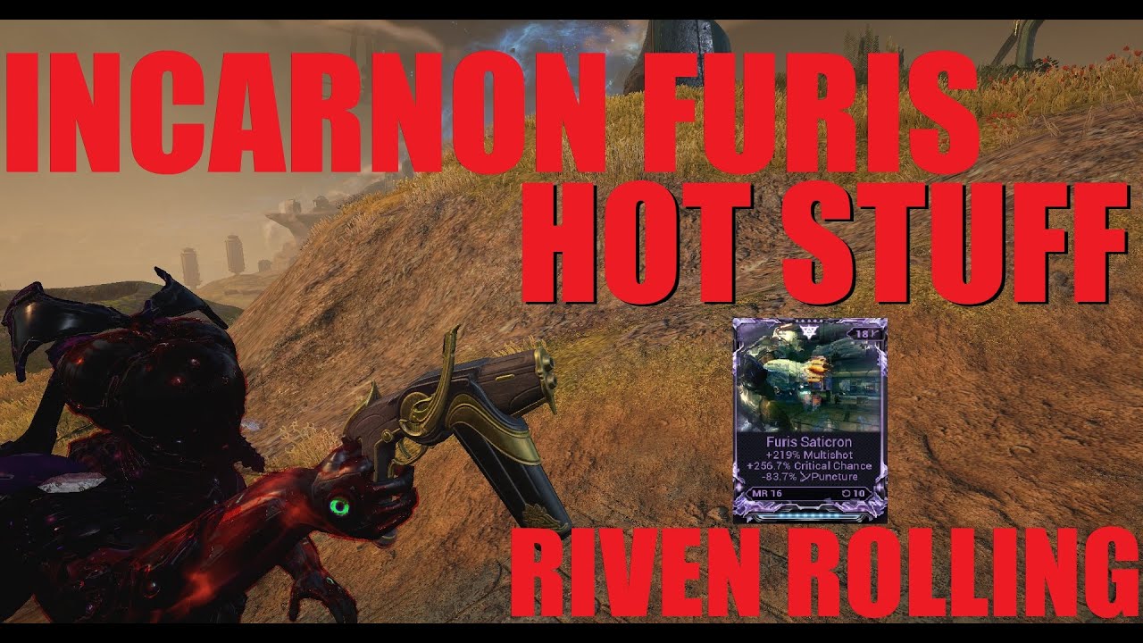 [WARFRAME] Underrated Furis Incarnon Riven Rolling | The Duviri Paradox ...