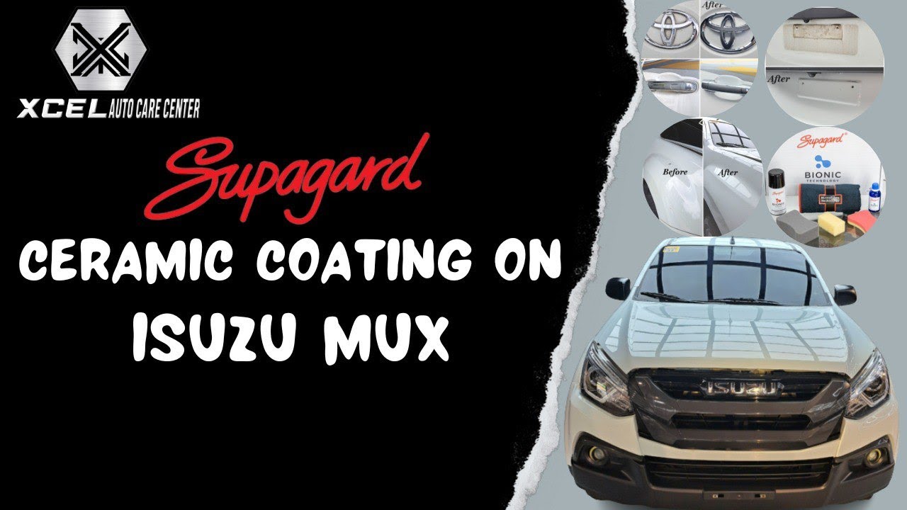💎 Supagard Ceramic Coating on ISUZU MU-X 💎 - YouTube