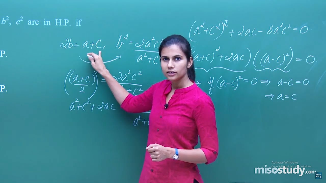 Sequences and Series| Mathematics |JEE Advanced 2019 Sample Paper ...