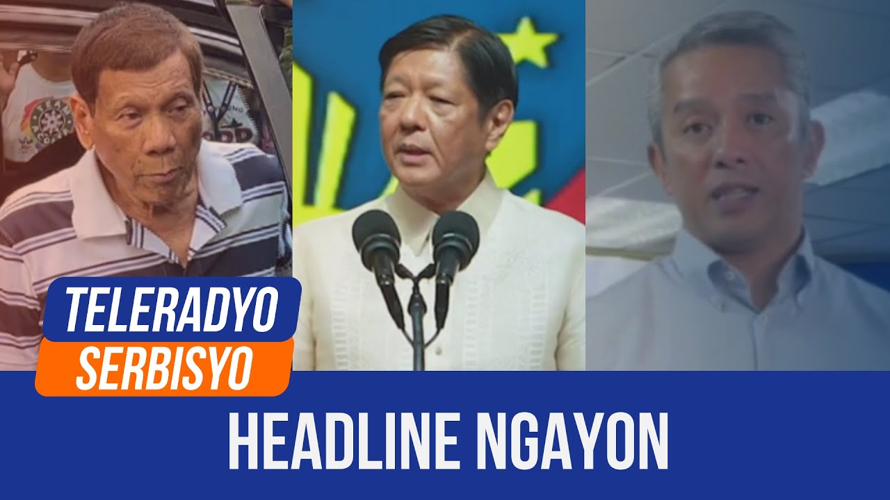 Headline Ngayon | Teleradyo Serbisyo (09 October 2024) - YouTube