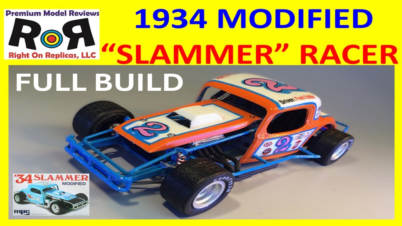 1934 Modified Slammer 1:25 Scale MPC 927 -Full Kit Build & Review ...