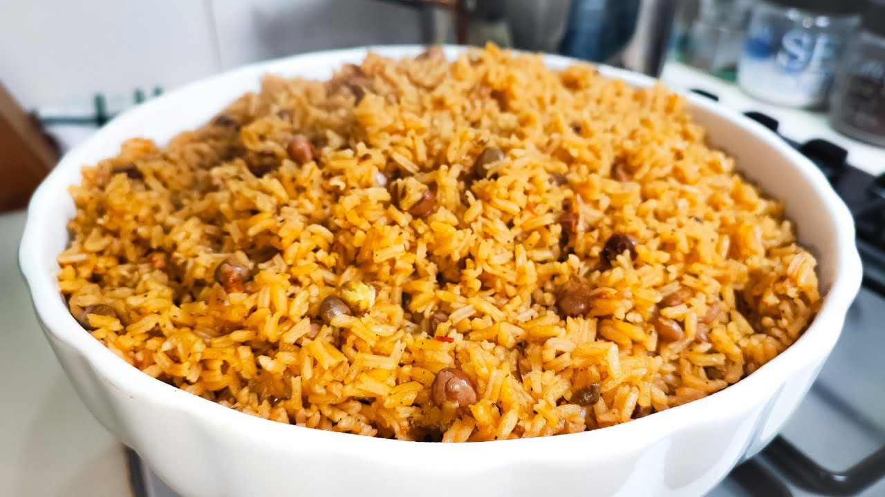 COMO HACER MORO DE GUANDULES DOMINICANO #recetascaseras #comohacer ...