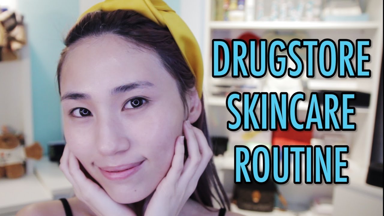 Drugstore Night Skincare Routine & Tips + GIVEAWAY | Alicia Tan - YouTube