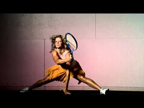 Slow motion video of Kim Clijsters for The New York Times Magazine shot by Dewey Nicks